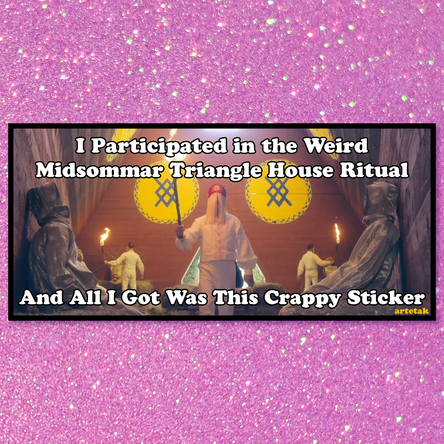 Midsommar Bumper Sticker – Artetak